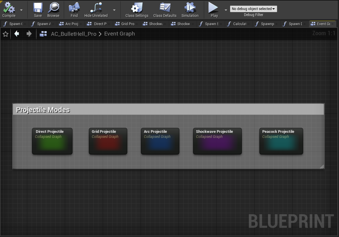 Projectile Modes Bp Systems Unreal Engine Assets Wikiful 1329